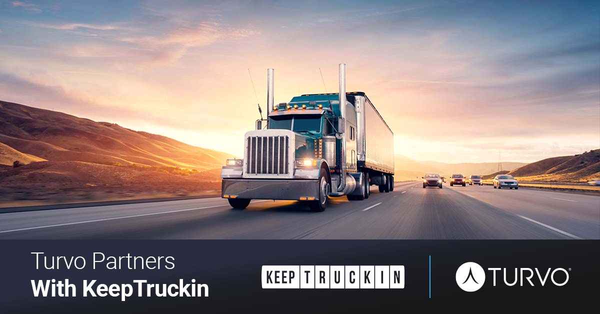 Turvo Partners with KeepTruckin for Fleet Management Solutions